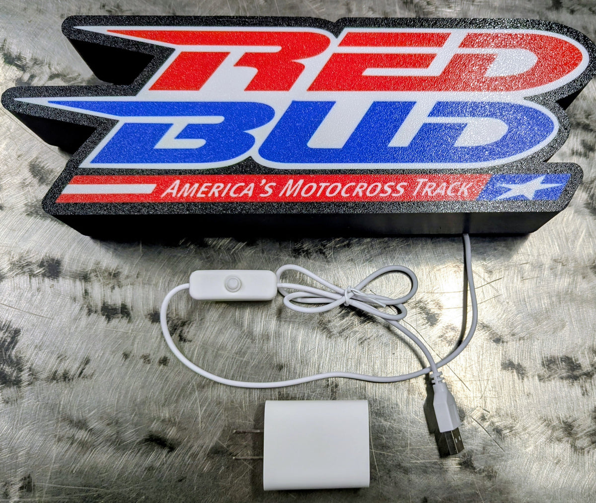 REDBUD is LIT - LTD Edition Led Logo Sign – RedBud MX