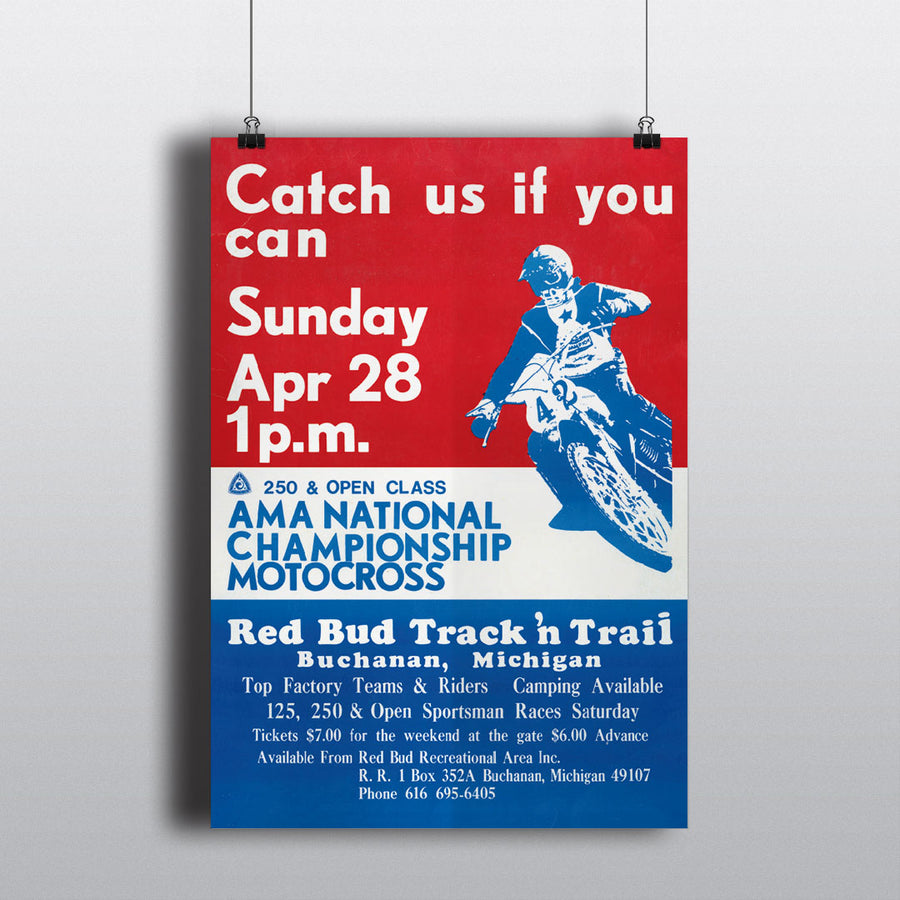 Catch Us If You Can Poster – RedBud MX